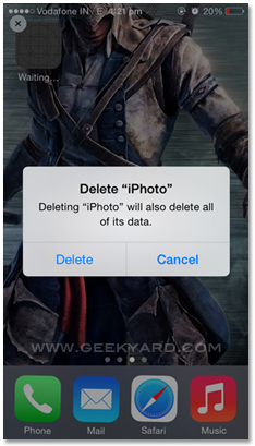 How to fix waiting iPhone apps from Home Screen?